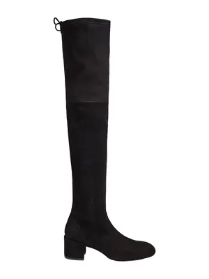 STUART WEITZMAN Odene 50 Suede Over-the-knee Boots - Black