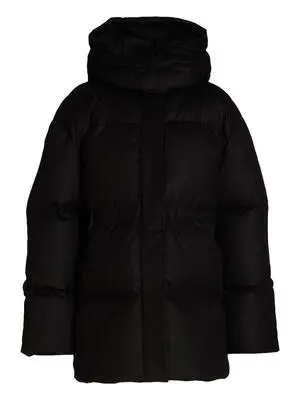 JOSEPH Dorset Quilted Wool, Tencel™ And Cashmere-blend Down Coat - Black