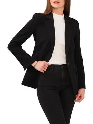 1.State 1.STATE One-button Blazer Rich Black