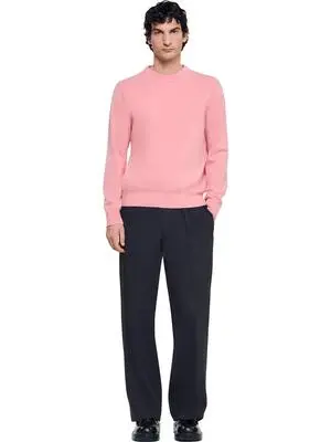 Sandro Cashmere Sweater - Baby Pink