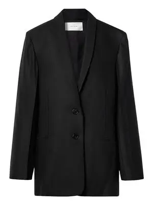 THE ROW Cowal Wool And Mohair-blend Blazer - Black