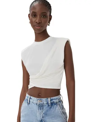 Simkhai Estelle Top - White