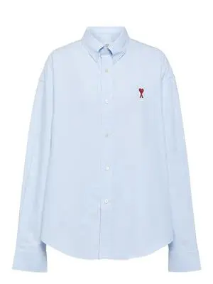 Ami De Cœur Cotton Poplin Shirt - Blue