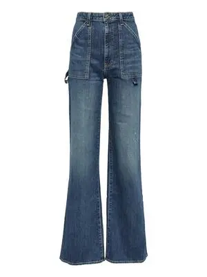 NILI LOTAN Nili Lotan Quentin Wide-Leg Jeans