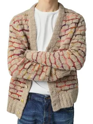 CORRIDOR Raga Regular Fit Cardigan - Natural