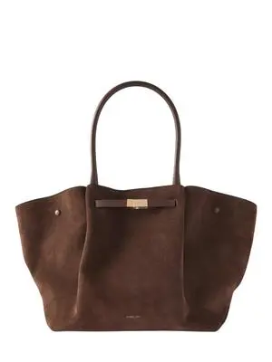 DEMELLIER Suede Tote - Brown