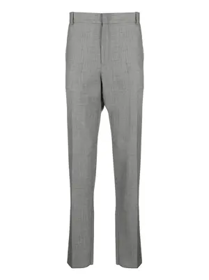 Alexander McQueen Tailored Wool Trousers - Grey