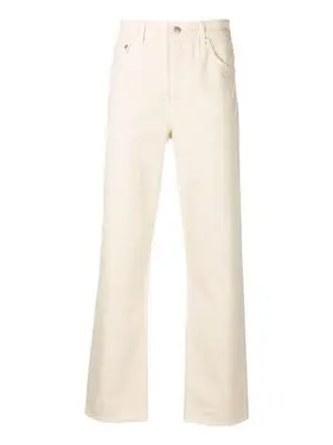 Sandro Straight-leg Jeans - Neutrals