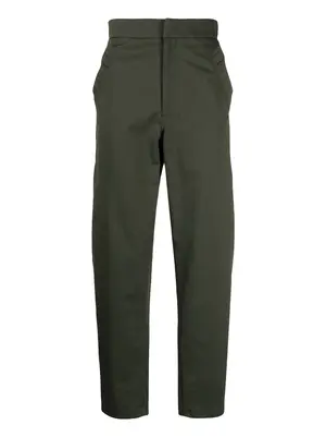 FERRARI Colour-block Tapered Trousers - Green