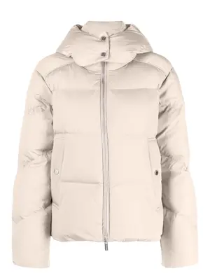 Woolrich Detachable-hood Padded Jacket - Neutrals