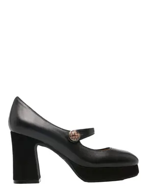 Roberto Festa Kangra 95mm Leather Pumps - Black