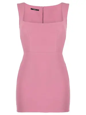 Alex Perry Square-neck Minidress - Pink