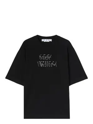 Off-White Neen Arrow Skate T-shirt - Black