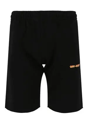 Off-White Metal Arrow Sweatshorts - Black