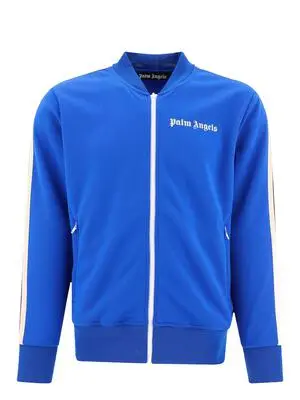 Palm Angels Bomber Track Jacket - Blue