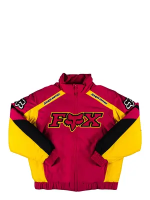 Supreme X Fox Racing Puffy Jacket - Pink