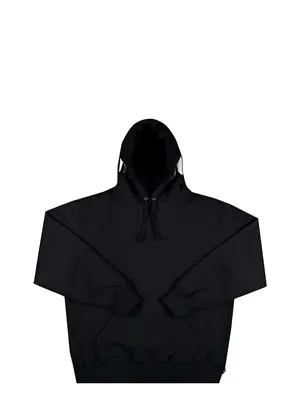 Supreme Rib Hooded Sweatshirt - Black