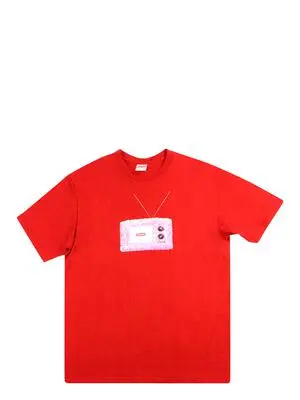 Supreme Tv Tee 'red' Red