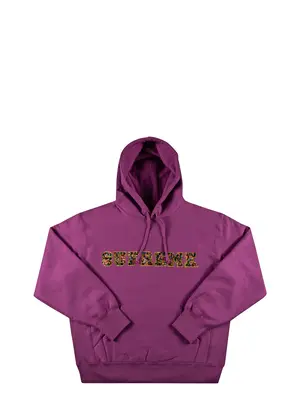 Supreme Jewels Hooded Sweatshirt - Purple | Editorialist