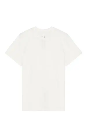 Rick Owens Short Level T In White - Milk