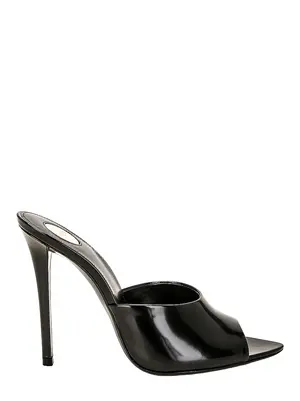 Saint Laurent Goldie Mule Sandal - Nero