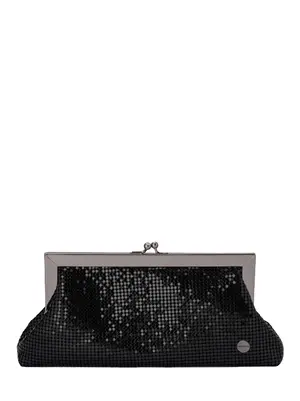 OLGA BERG Olga Berg Zara Mesh Frame Clutch