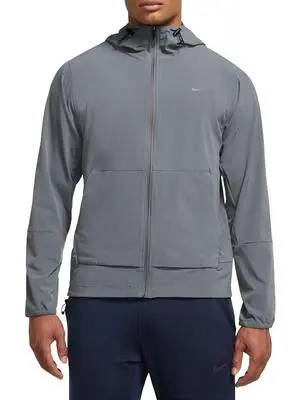Nike Repel Unlimited Dri-fit Hooded Jacket - Smoke Grey/black/smoke Grey