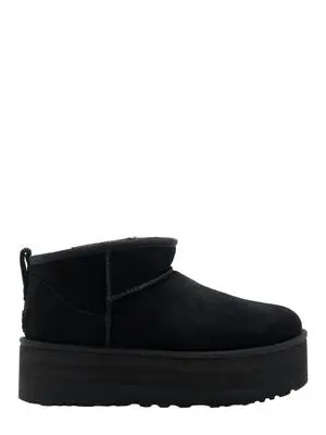 UGG Classic Ultra Mini Platform Boots Black