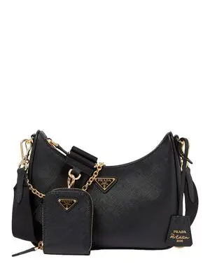 PRADA Re-Edition 2005 Small Leather Shoulder Bag