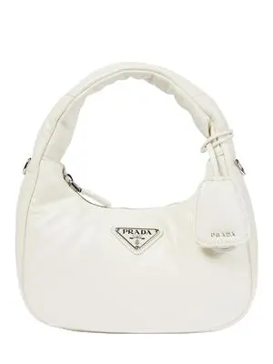 Prada Mini Leather Tote - White