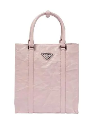 Prada Leather Tote - Pink
