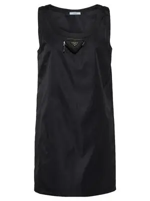Prada Re-nylon Minidress - Black