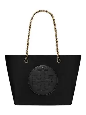 Tory Burch Ella Chain Tote Black/gold