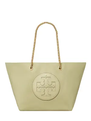 Tory Burch Ella Chain Tote Olive Sprig/gold