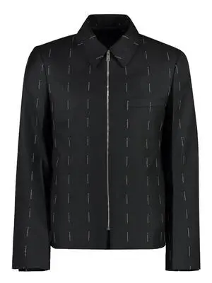Givenchy Structured Zipped Jacket - Black