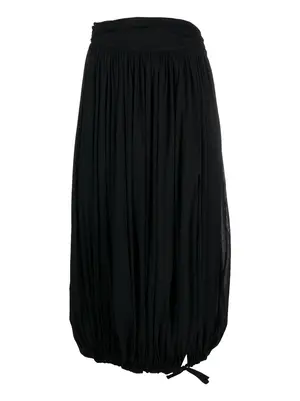 Philosophy Di Lorenzo Serafini Pleated Midi Skirt - Black