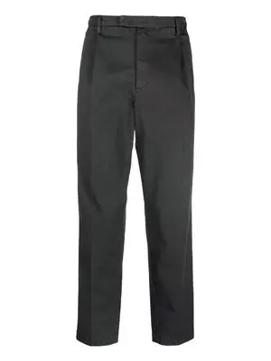Barena Venezia Mid-rise Straight-leg Trousers - Grey