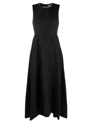 PESERICO Flared Long Dress