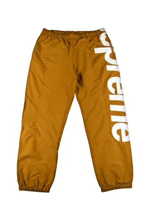 Supreme Spellout Track Pant 'dark Gold' Tan