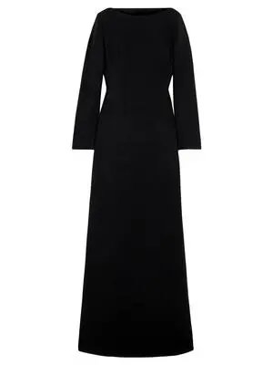 VALENTINO Valentino Garavani Open-back Silk-crepe Gown