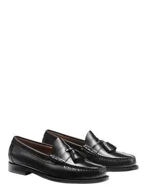 G.H.BASS Lennox Weebaz Slip-on Tassel Loafers - Black