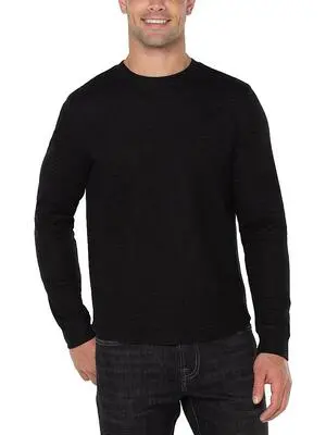 LIVERPOOL Long Sleeve Crewneck Sweater - Black