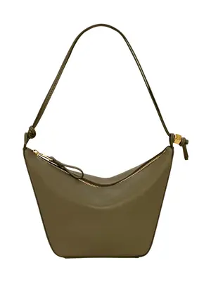 LOEWE Loewe Mini Leather Hammock Hobo Bag
