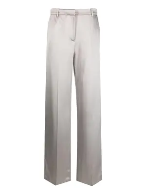 Magda Butrym Silk Trousers - Grey