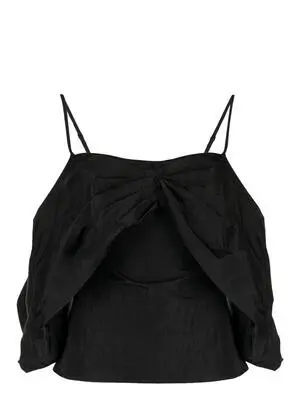 REJINA PYO Lou Bow-detail Blouse - Black