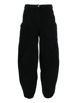 Henrik Vibskov Digi Cropped Corduroy Trousers - Black