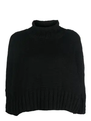 YOHJI YAMAMOTO Yohji Yamamoto Roll-Neck Wool Jumper