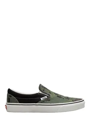 VANS Classic Slip-On Camo Sneakers Green