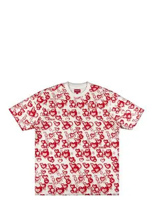 Supreme Hearts Short-sleeve Top 'white' White