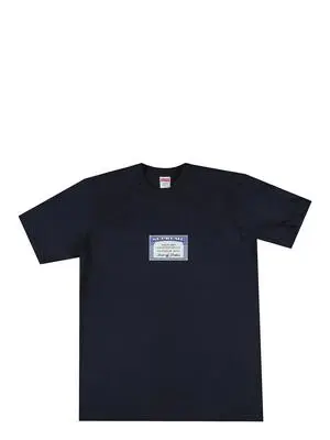Supreme Social Tee 'navy' Blue